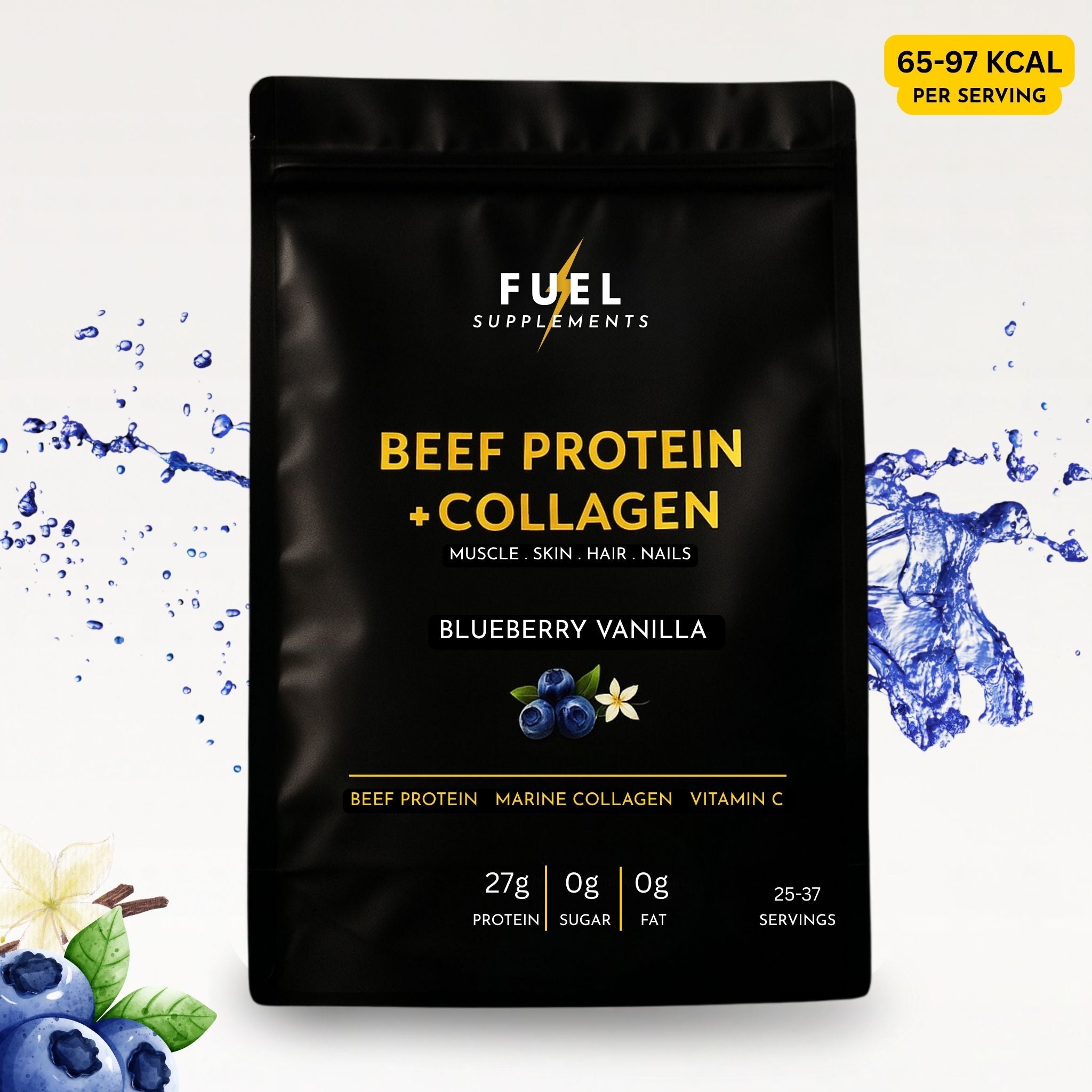 Beef Protein + Marine Collagen – Fuel Supplements